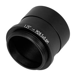 1.25" telescope port to M28.5x0.6 male thread adapter for $30